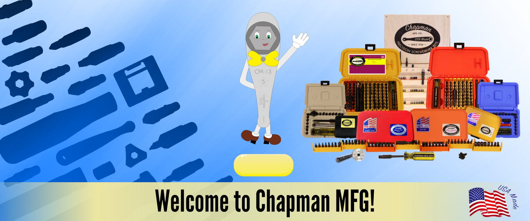 Speciality Screwdriver Sets Made in the USA by Chapman Manufacturing