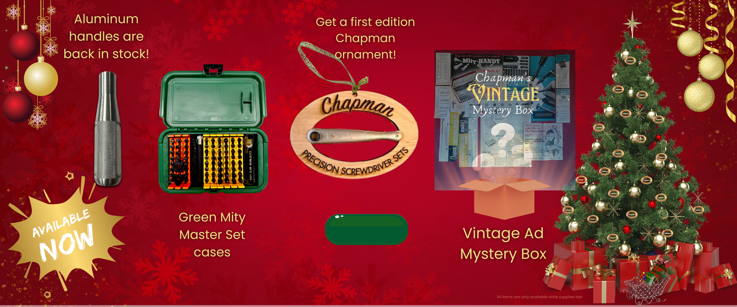 Speciality Screwdriver Sets Made in the USA by Chapman Manufacturing