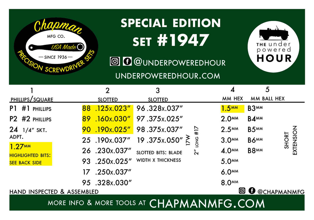 Products – Chapman Manufacturing